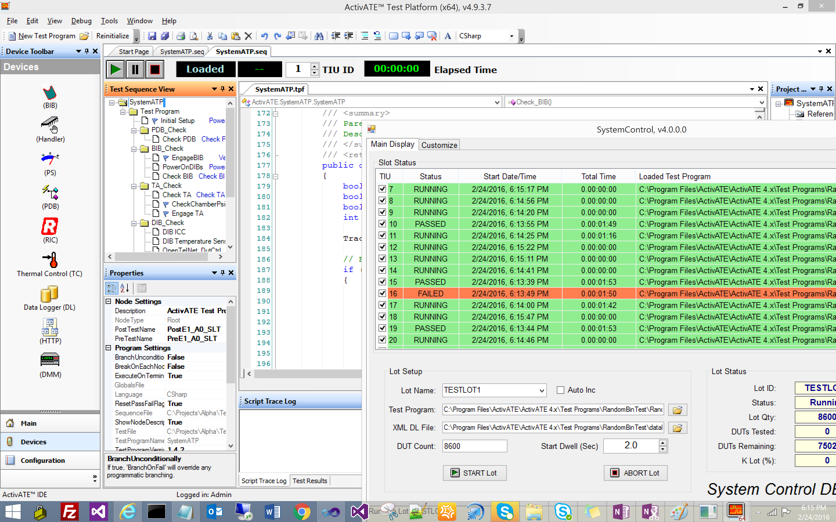 ActivATE Test Management Software | Astronics