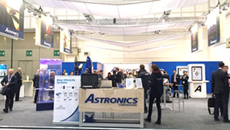 Astronics PGA, Motion, Lighting, IFEC/CMS for Aircraft